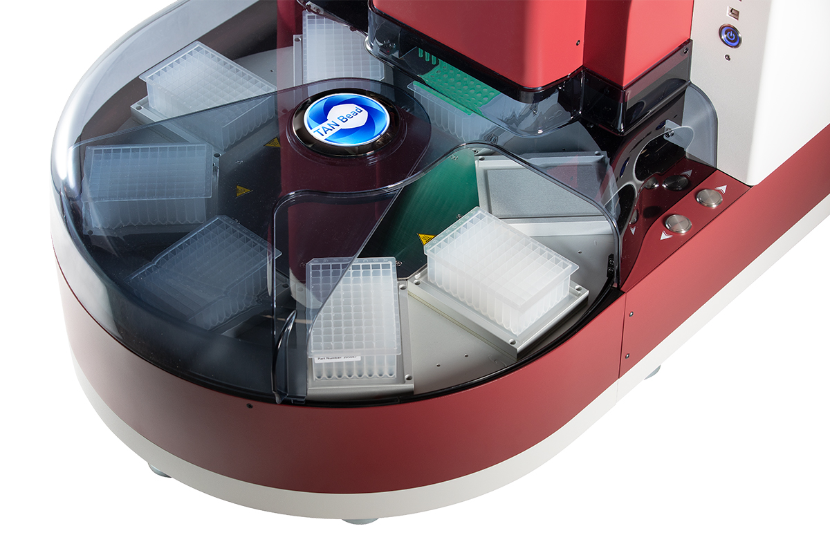 TANBead Maelstrom 9610 automated nucleic acid extraction system with 96 ... TANBead Maelstrom 9610 automated nucleic acid extraction system with 96 ...